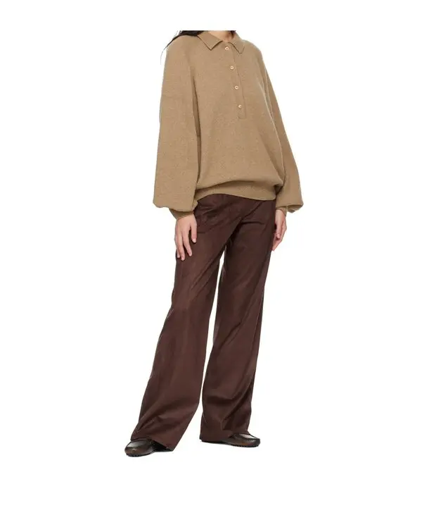 Rag & Bone Rag Bone Faux Suede Full Straight Pants