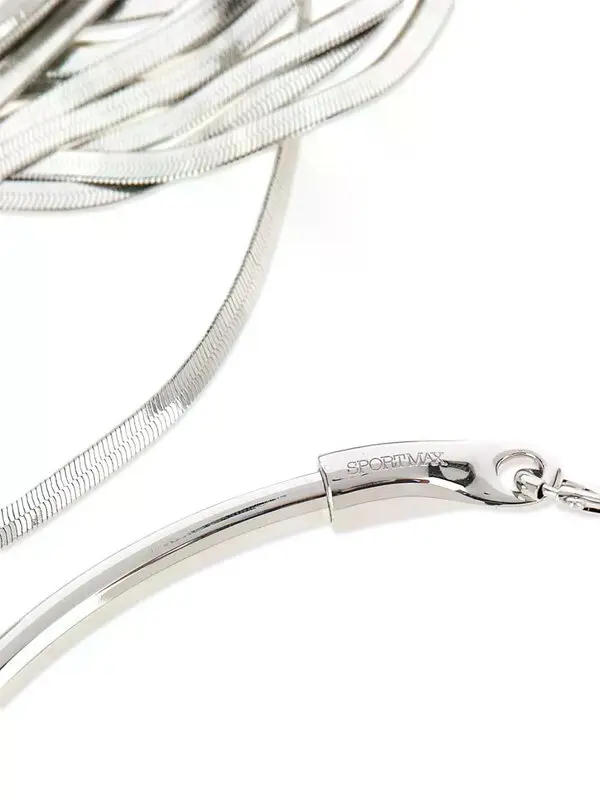 Sportmax Fringed Necklace