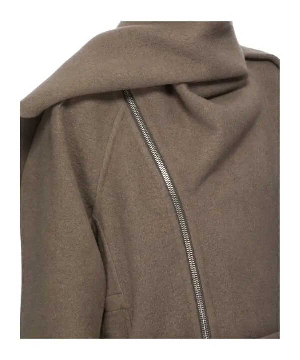 Rick Owens Long Sleeve Belted Jacket