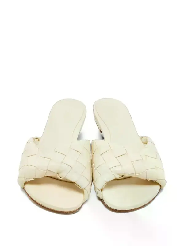 Bottega Veneta Blink Intrecciato Leather Sandals