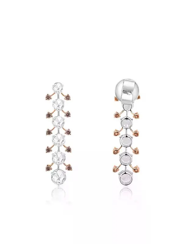 HYT JEWELRY Rose-cut Diamond Drop Earrings