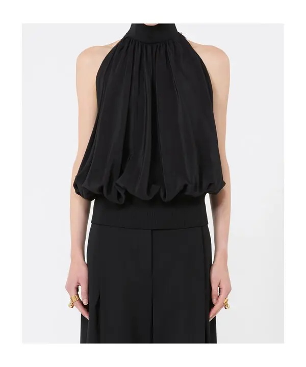 Sportmax Piovra High Neck Bubble Top