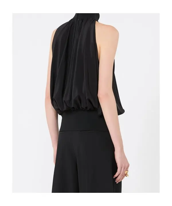 Sportmax Piovra High Neck Bubble Top