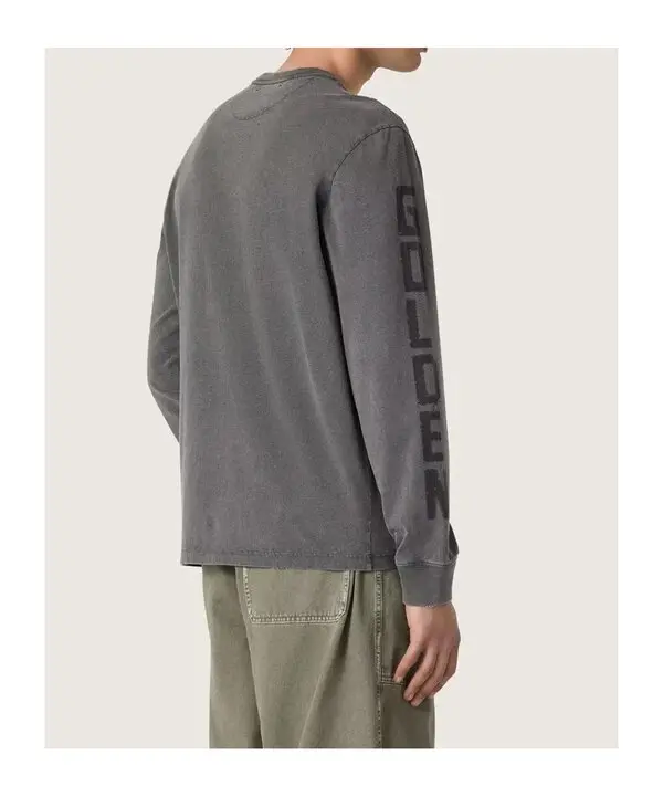 GOLDEN GOOSE Star Printed Long-sleeved T-shirt
