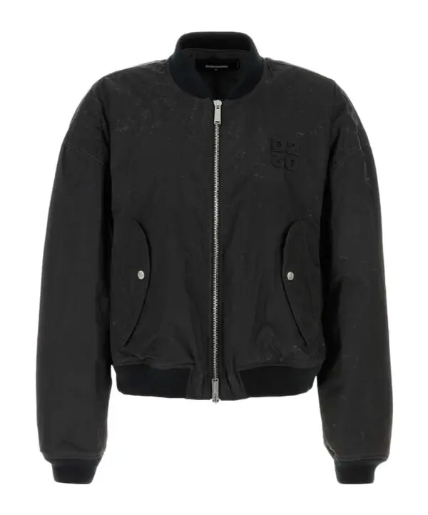 Dsquared2 Waxed Ball Bomber Jacket