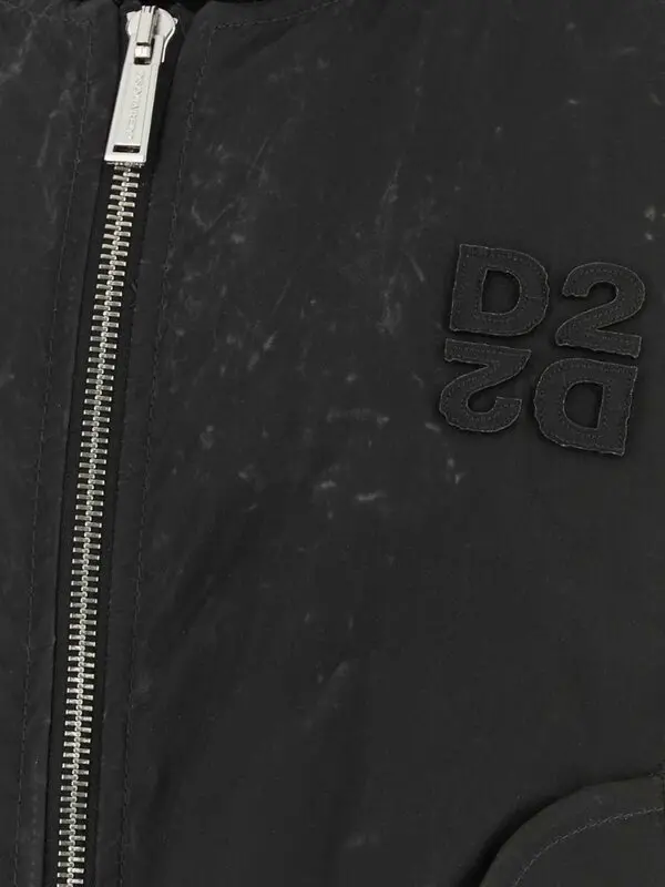 Dsquared2 Waxed Ball Bomber Jacket