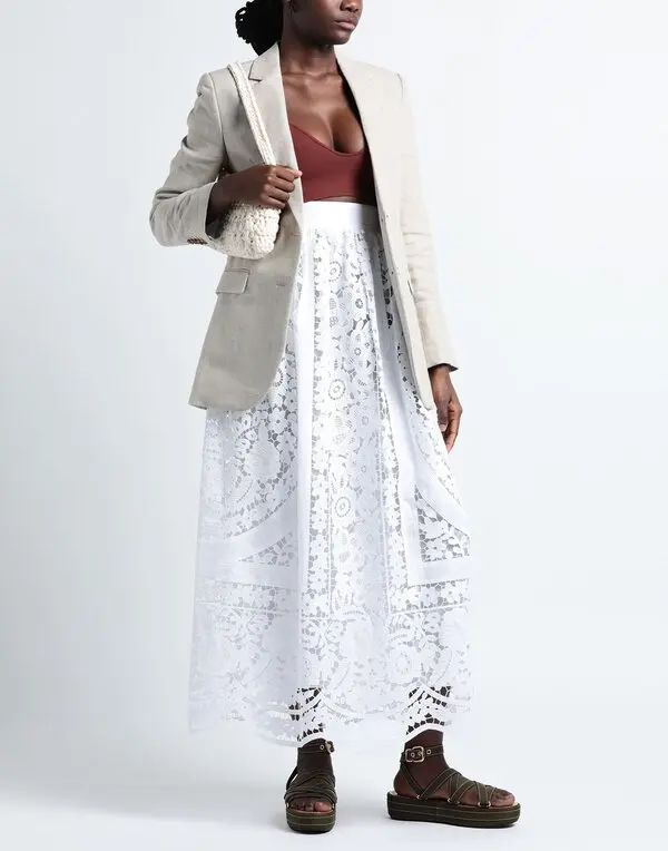 Dolce & Gabbana Floral Lace Umbrella Skirt