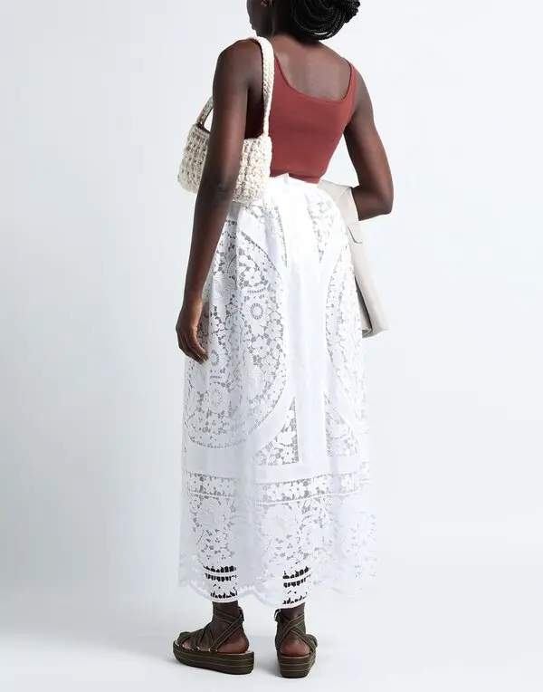 Dolce & Gabbana Floral Lace Umbrella Skirt