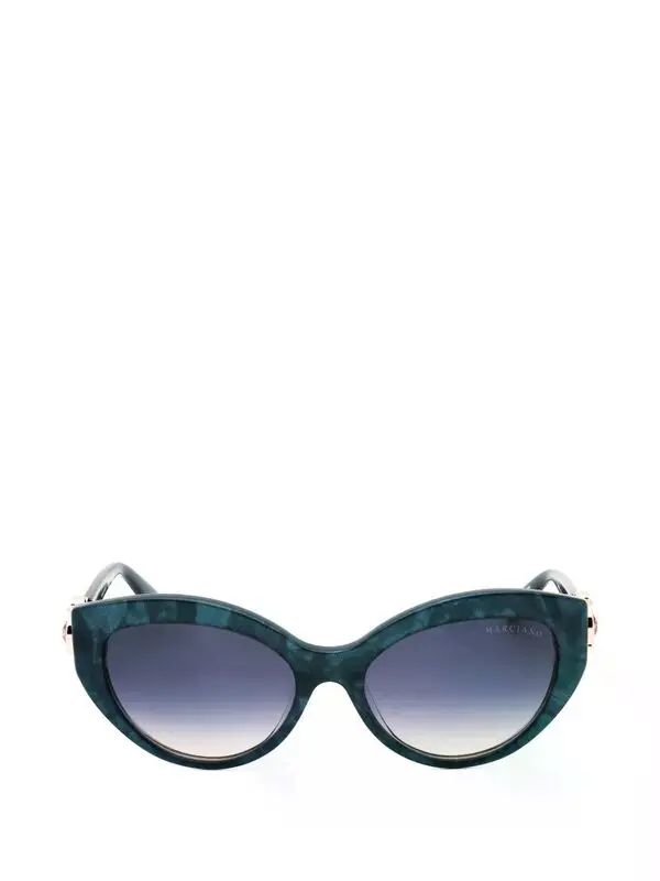 MARCIANO Cat-eye Frame Sunglasses - Blue