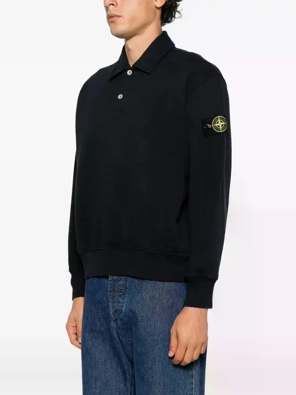 Stone Island Logo-patch Polo Shirt