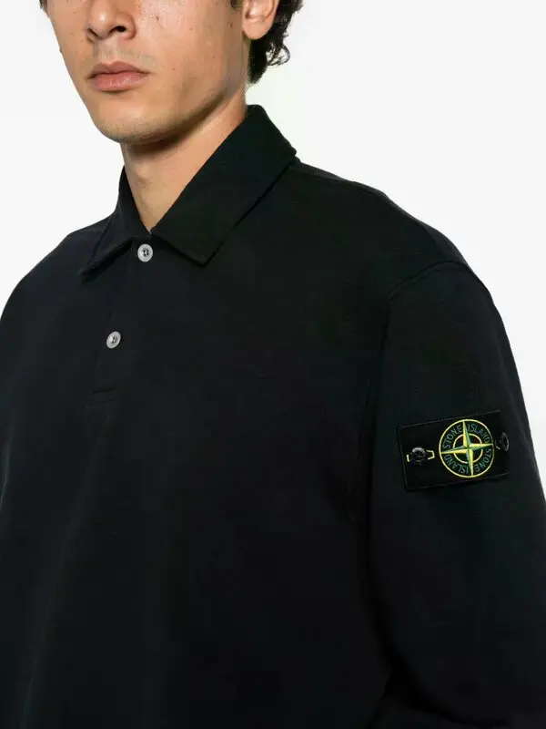 Stone Island Logo-patch Polo Shirt