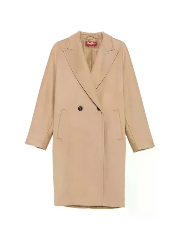 Max Mara Double-breasted Notched-lapel Coat