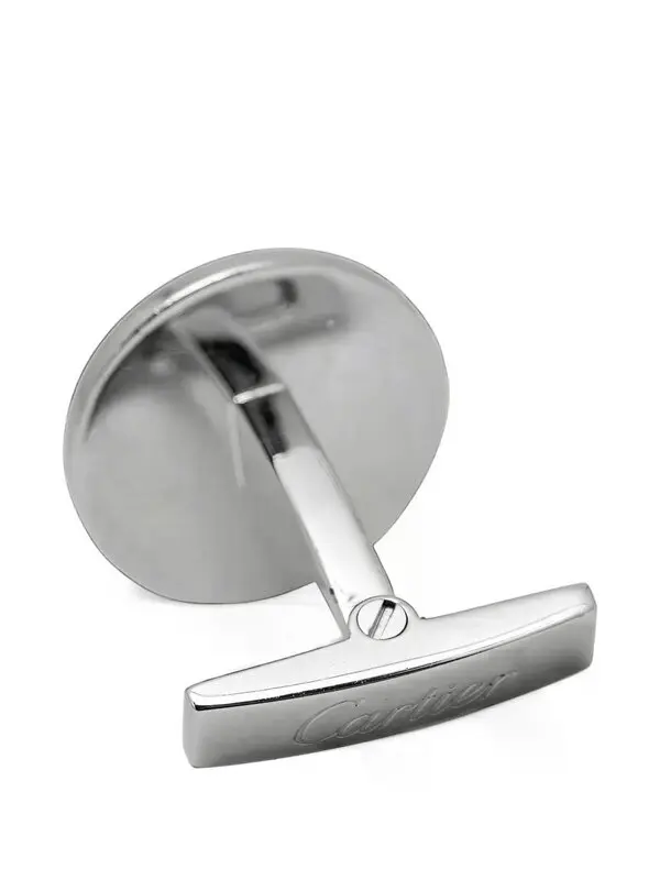 Cartier Pasha De Onyx Cufflinks