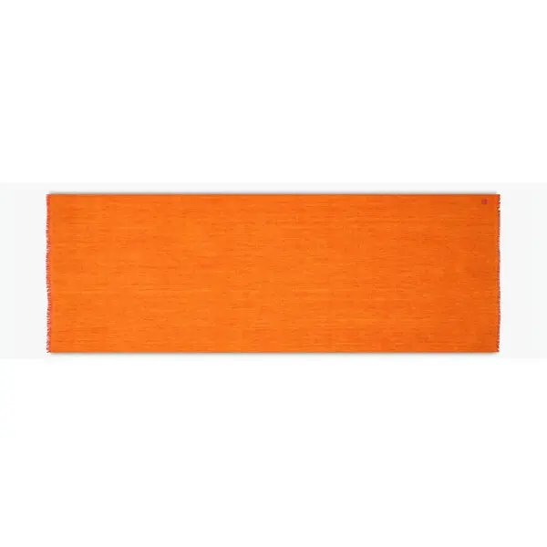 PINK MAHARANI Double Weave Mango Stole - Orange