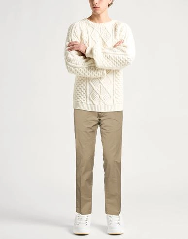 MESSAGERIE Pants Khaki Size Cotton, Elastane