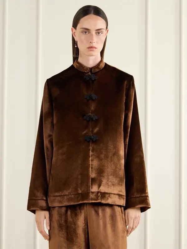 RÓHE Santi Velvet Jacket