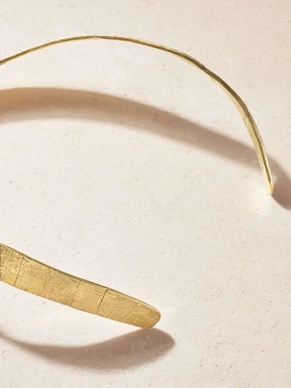 Juju Vera Athena Gold Vermeil Tiger's Eye Choker