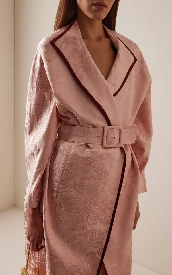 ONE/OF Garsington Jacquard Trench Coat