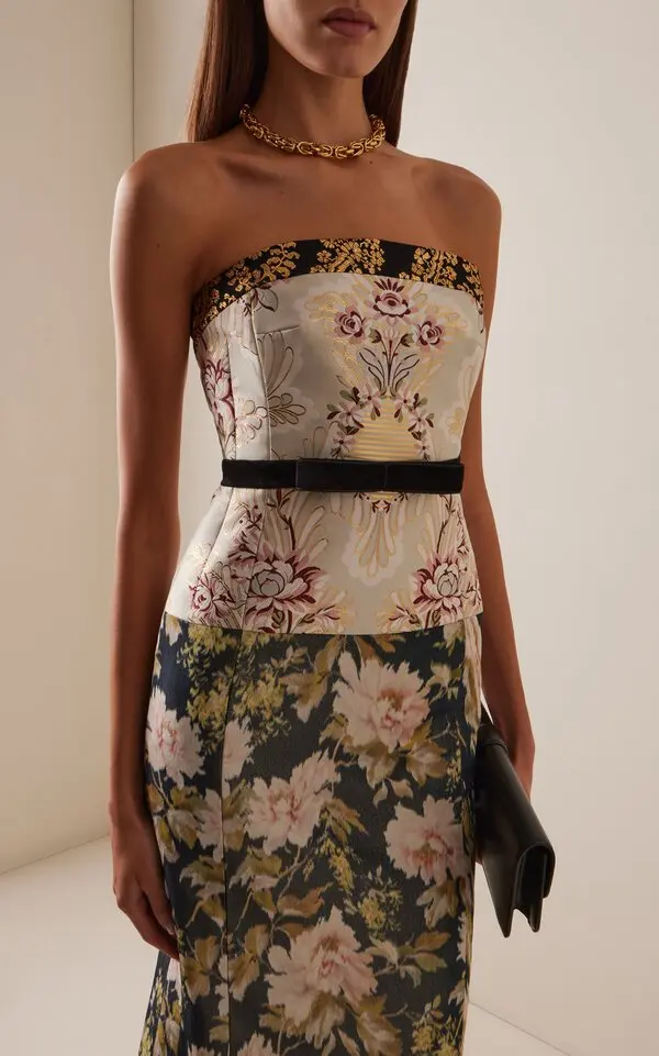 ONE/OF Column Satin Midi Dress