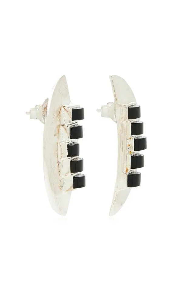 DEVE X Rùadh Exclusive Éclipse Earrings - Silver