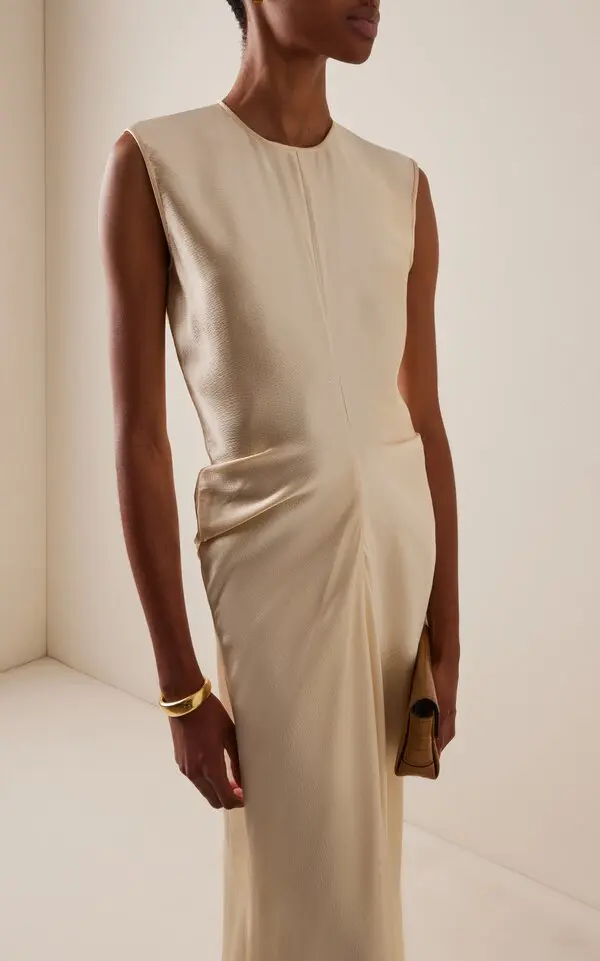 FFORME Lillian Satin Maxi Dress