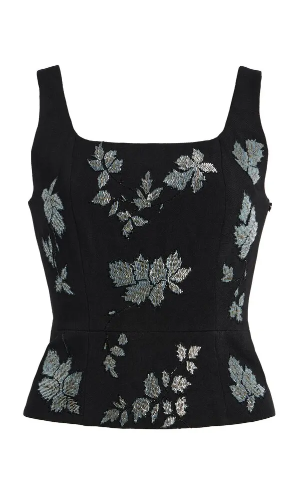 Chorus Exclusive Velloure Beaded Corset Top