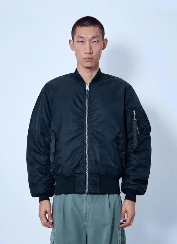 Alpha Industries Ma-1 Heritage Bomber Jacket - Black