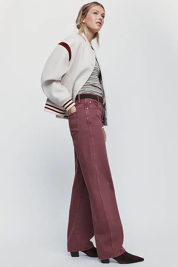 AMO Billie High Rise Straight Relaxed Jeans