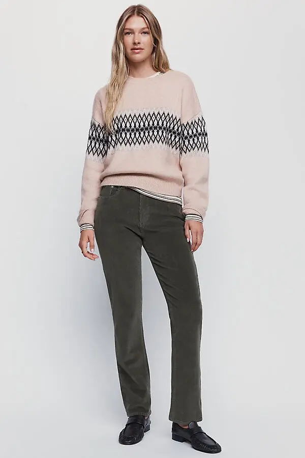 DL1961 Cate Slim High Rise Straight Leg Jeans