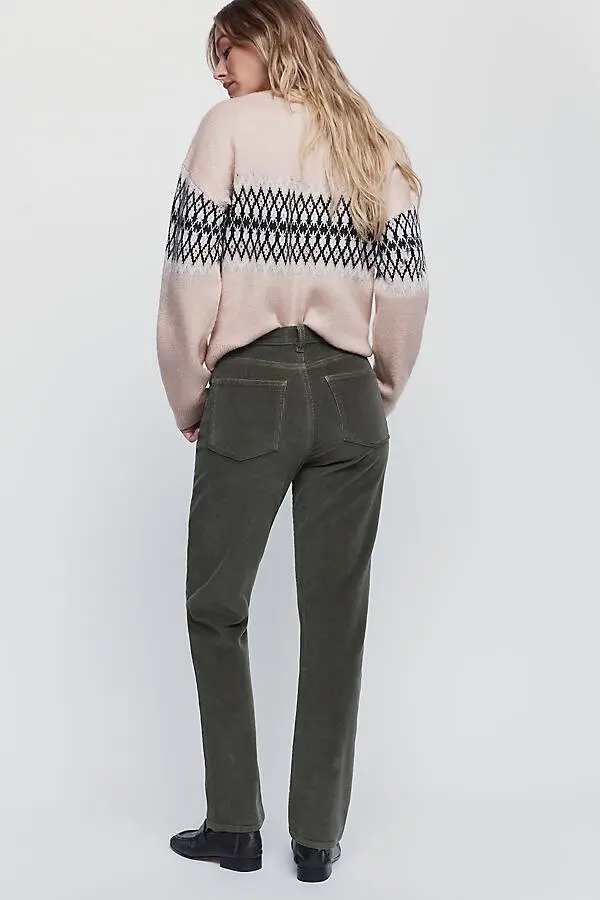 DL1961 Cate Slim High Rise Straight Leg Jeans