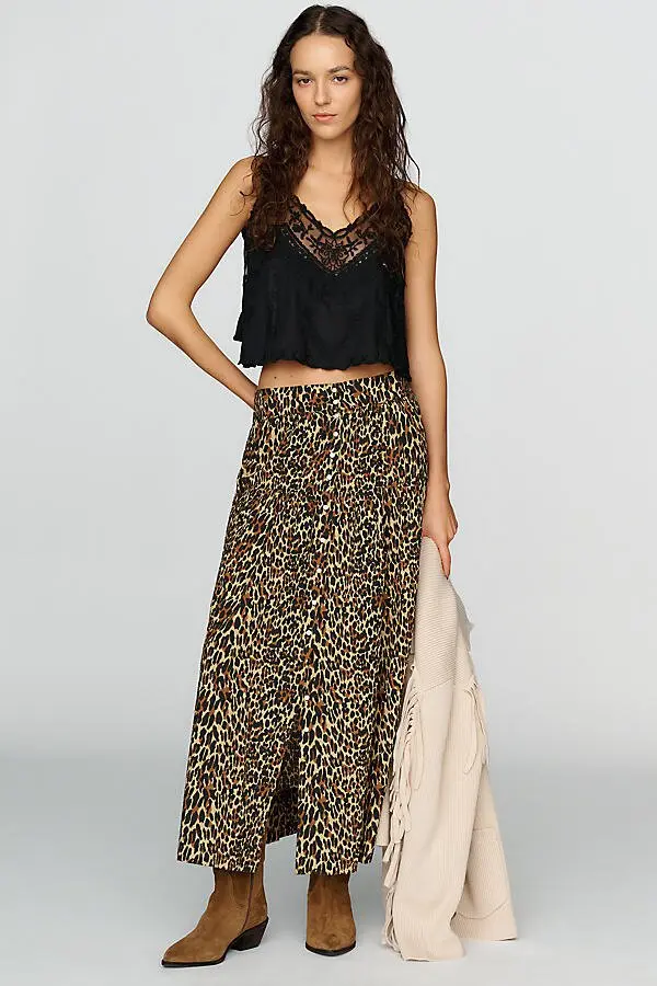 The Great. Highland 100% Cotton Skirt