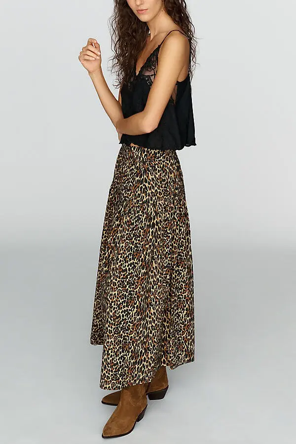 The Great. Highland 100% Cotton Skirt