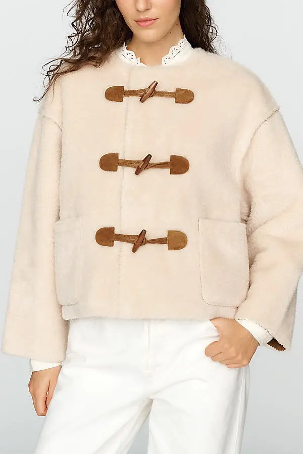 The Great. Woodside Toggle Coat Jacket
