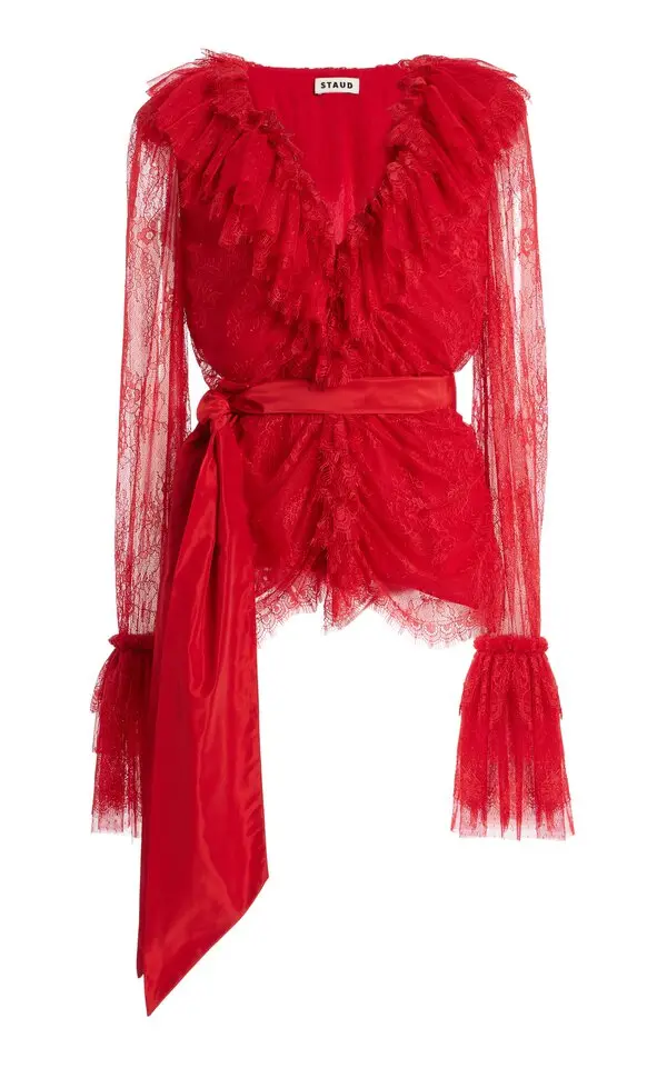 Staud Lolita Tulle Top