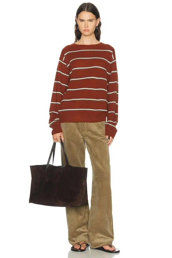 Eterne James Sweater In Rust