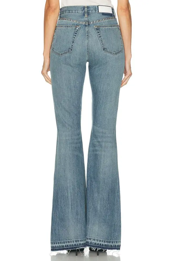 RE/DONE Jane Bootcut Jeans In Blue