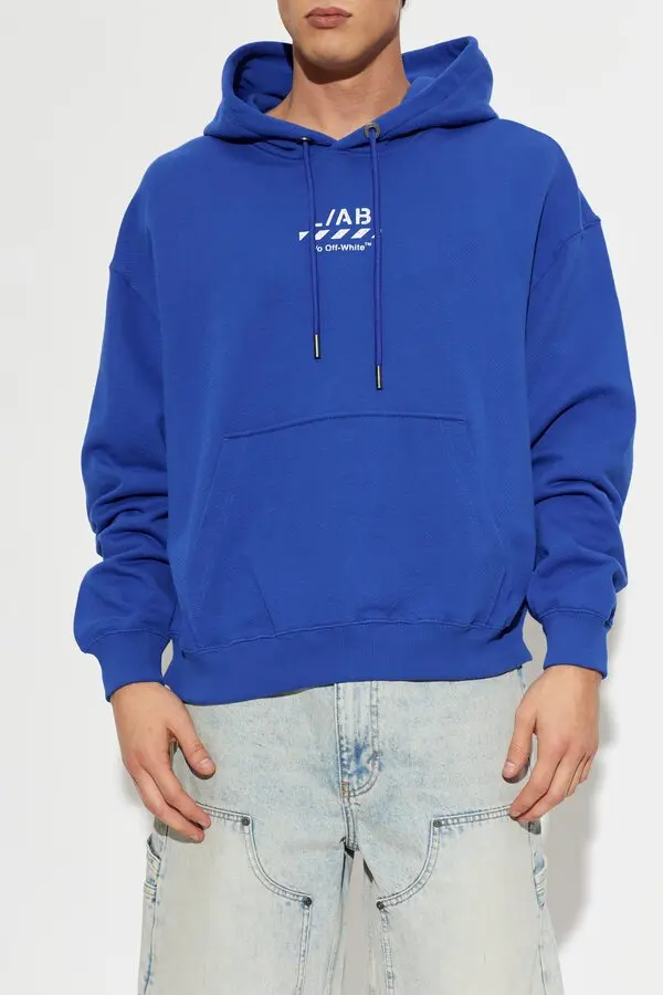 L/AB C/O OFF-WHITE Hooded Sweatshirt