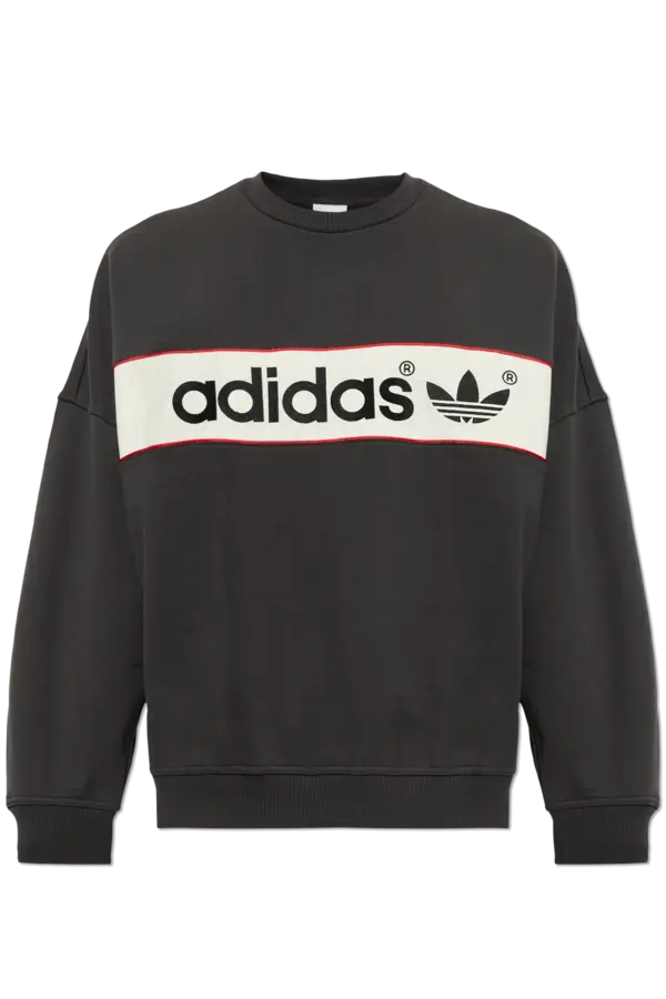 ADIDAS ORIGINALS Logo Sweatshirt - Grey