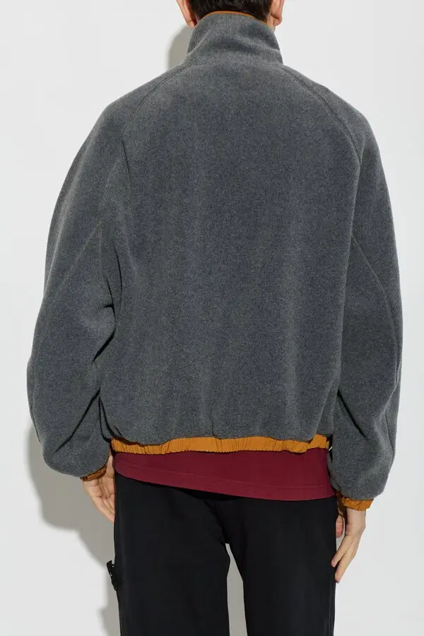 AMI Paris Fleece With Stitched Logo