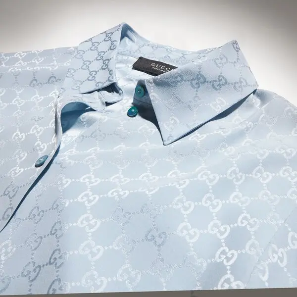 Gucci Gg Jacquard Shirt