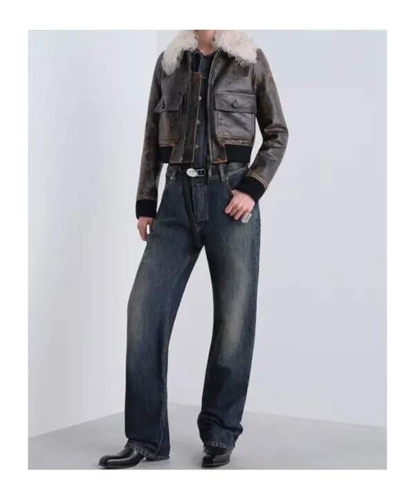 Fendi Bull Leather Blouson