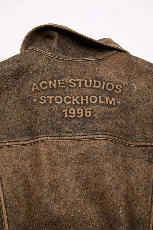 Acne Studios Vintage Leather Jacket