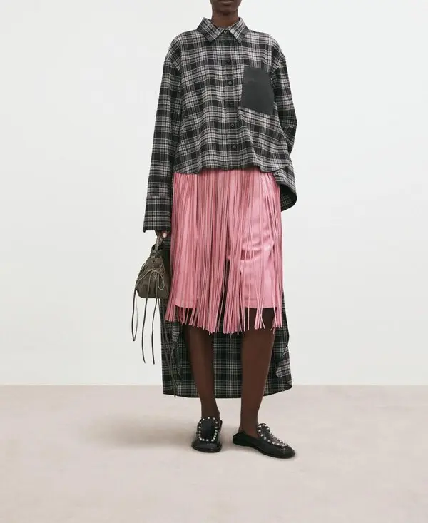 Balenciaga Long-sleeve Train Shirt