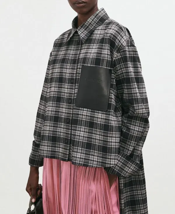 Balenciaga Long-sleeve Train Shirt