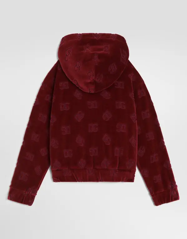 Dolce & Gabbana ベルベット パーカー