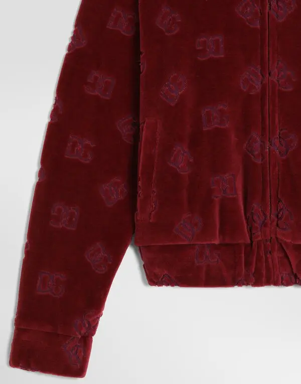 Dolce & Gabbana ベルベット パーカー