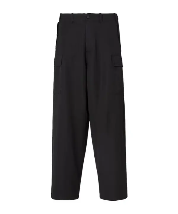 Fendi Grain De Poudre Wool Trousers