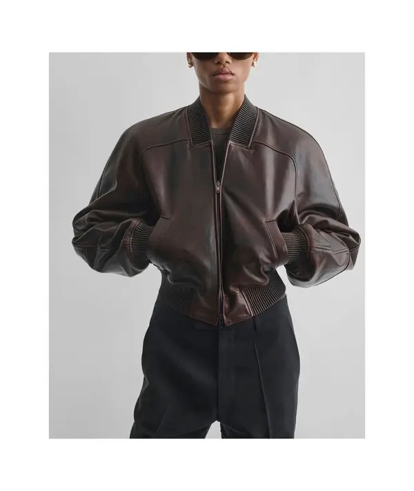 Phoebe Philo Aviator Leather Jacket