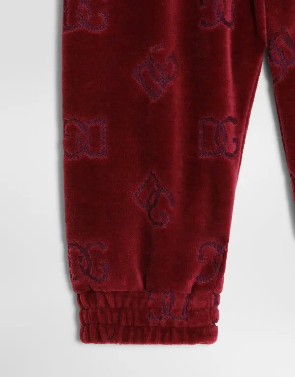Dolce & Gabbana Logo Jacquard Jersey Trousers
