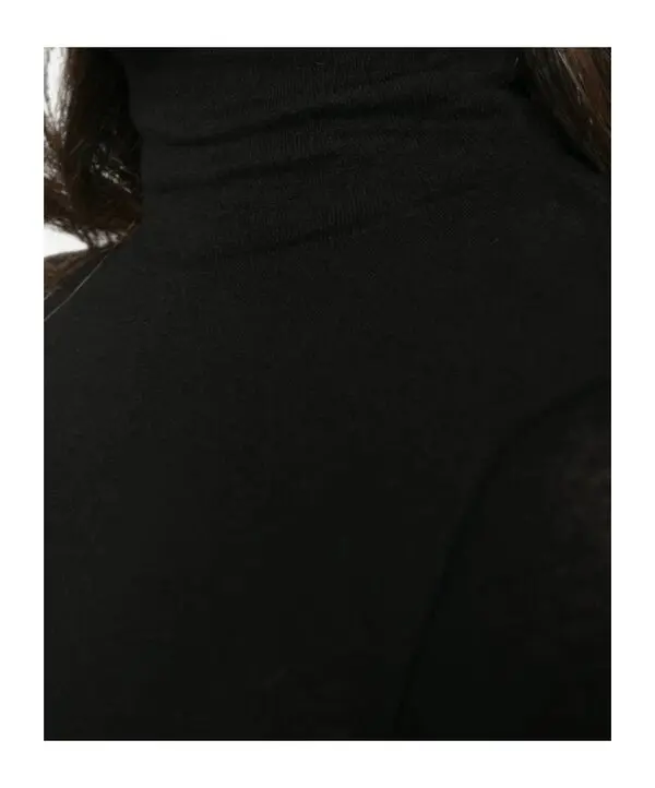 Herno Long-sleeved Turtleneck Knit Top